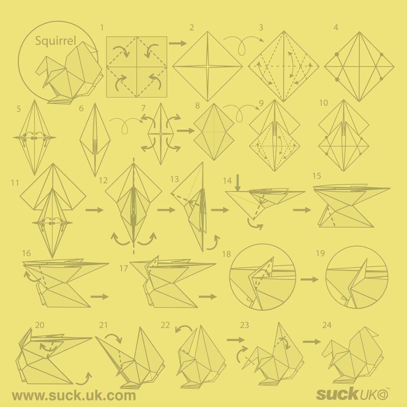 Origami Sticky Note Pad – Arkansas Museum of Fine Arts Store