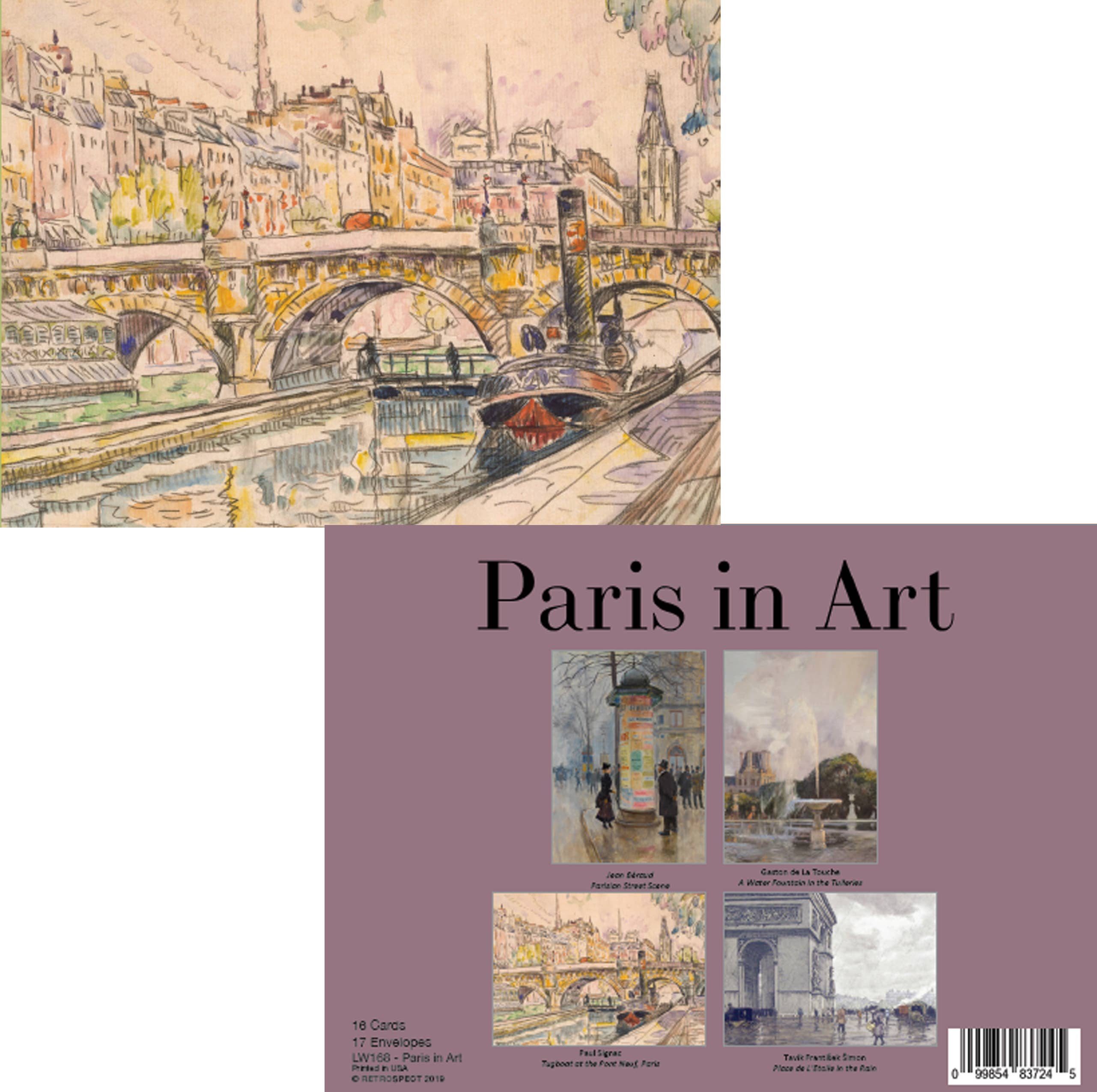 Paris in Art Notecard Boxed Set – Arkansas Museum of Fine Arts Store