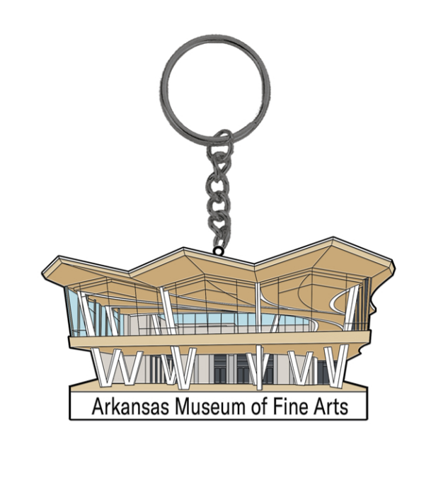 AMFA Museum Keychain – Arkansas Museum of Fine Arts Store