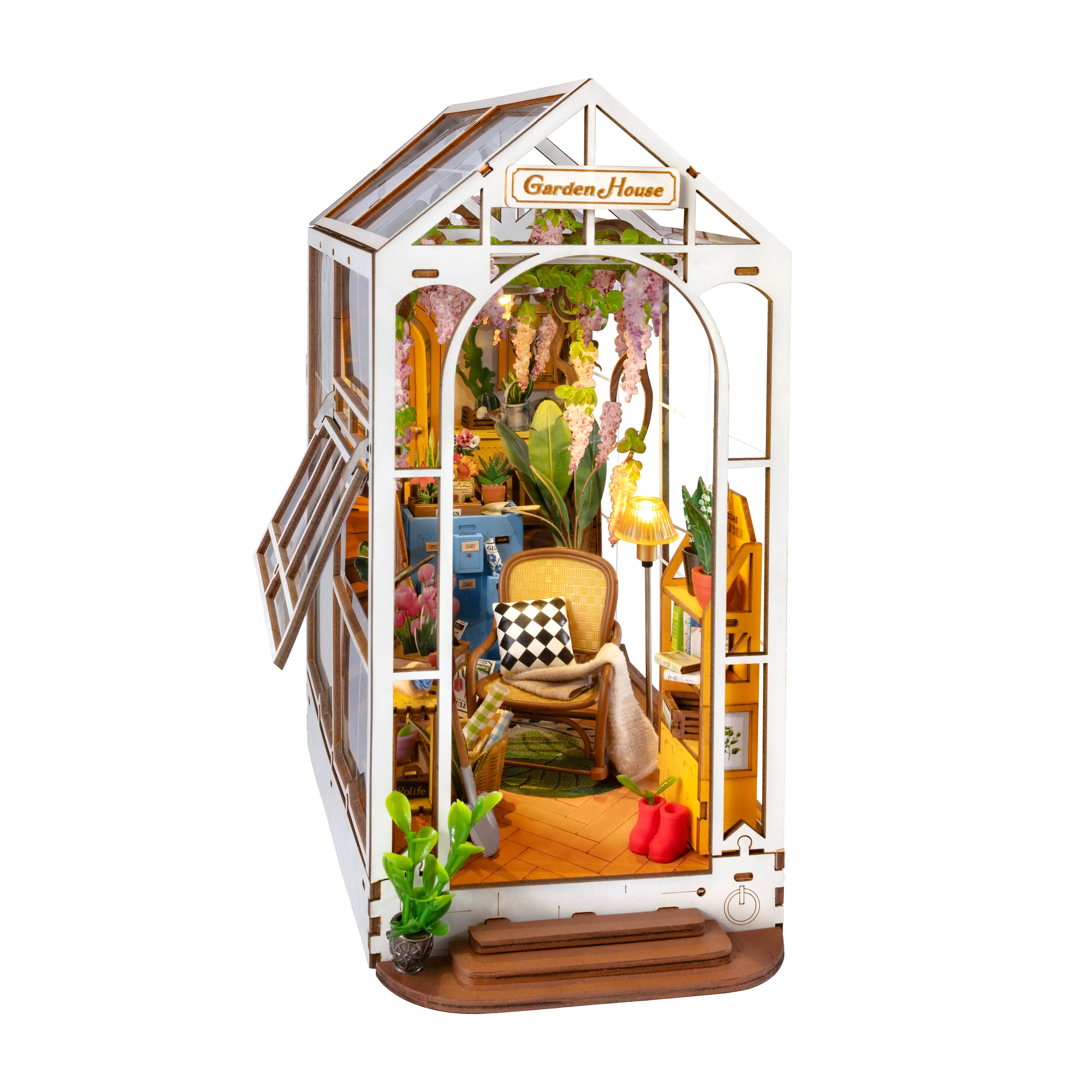 DIY Miniature House Book Nook Kit: Garden House – Arkansas Museum of ...