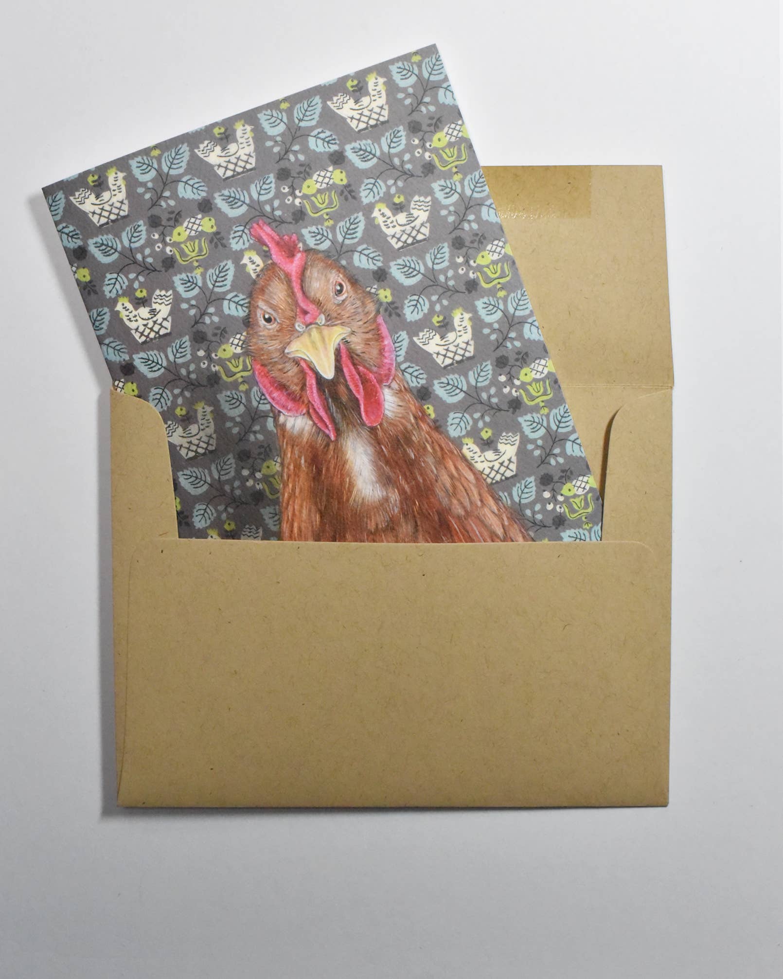 Chicken Note Card – Arkansas Museum of Fine Arts Store