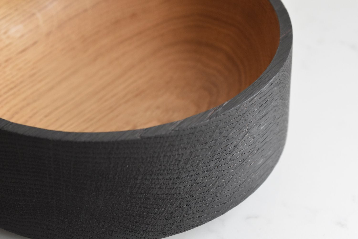 Koben Bowl in Oak with Yakisugi Finish – Arkansas Museum of Fine Arts Store